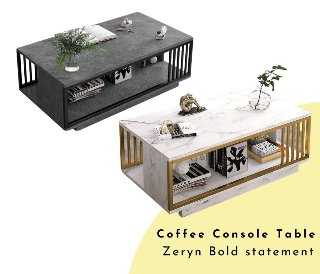 Zeryn Bold statement Coffee Console Table / living room table Furniture / BTO / HOME/ REVAMP ...