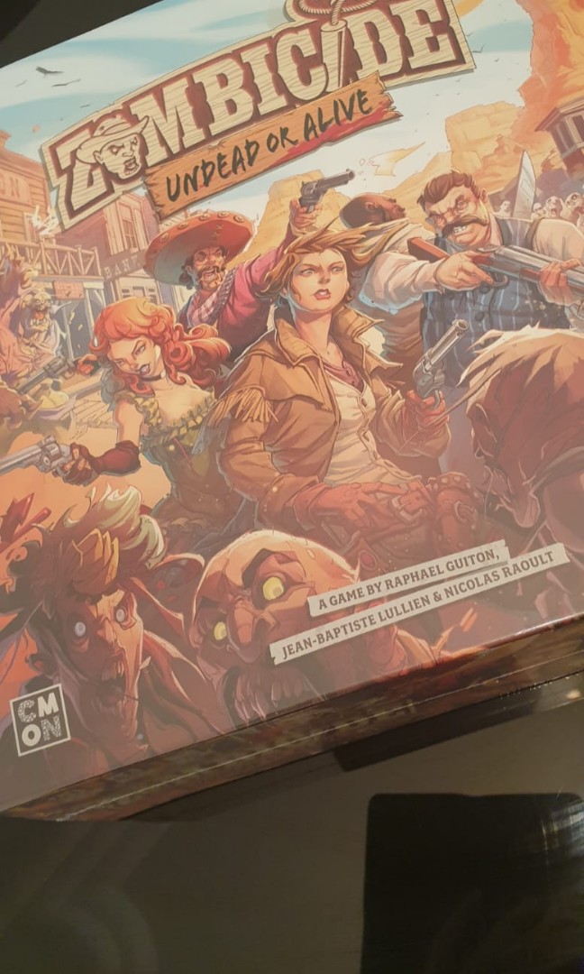 Zombicide Undead or Alive Board Game with Steampunk add on, Hobbies ...