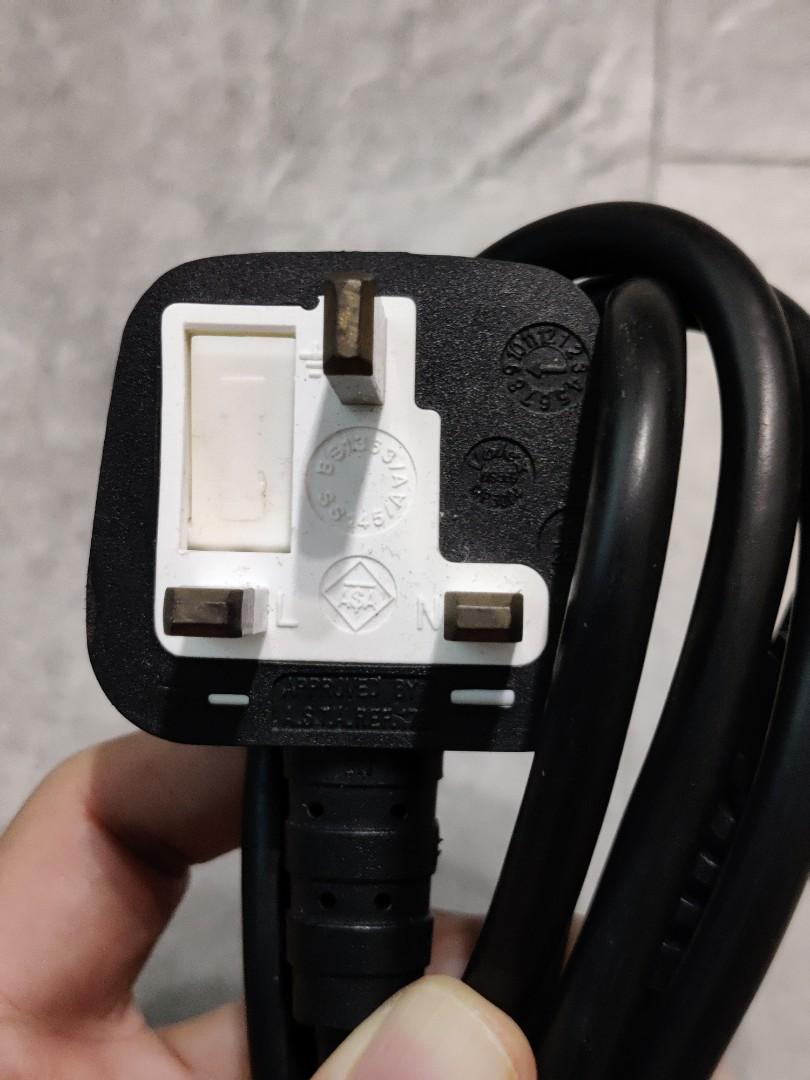 NEW 1.8m 13A UK Plug Laptop Power Cable, Computers & Tech, Parts ...