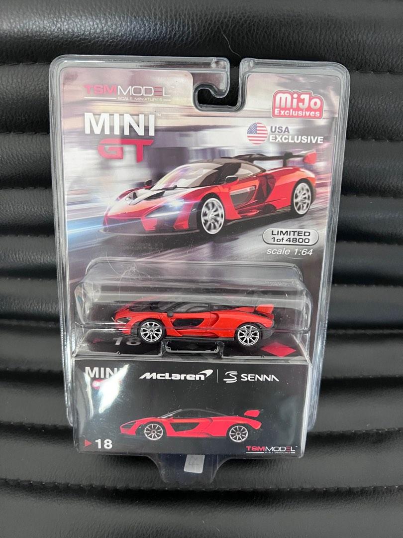 1/64 1:64 Mini GT MINIGT McLAREN SENNA MIRA ORANGE LHD USA MIJO ...