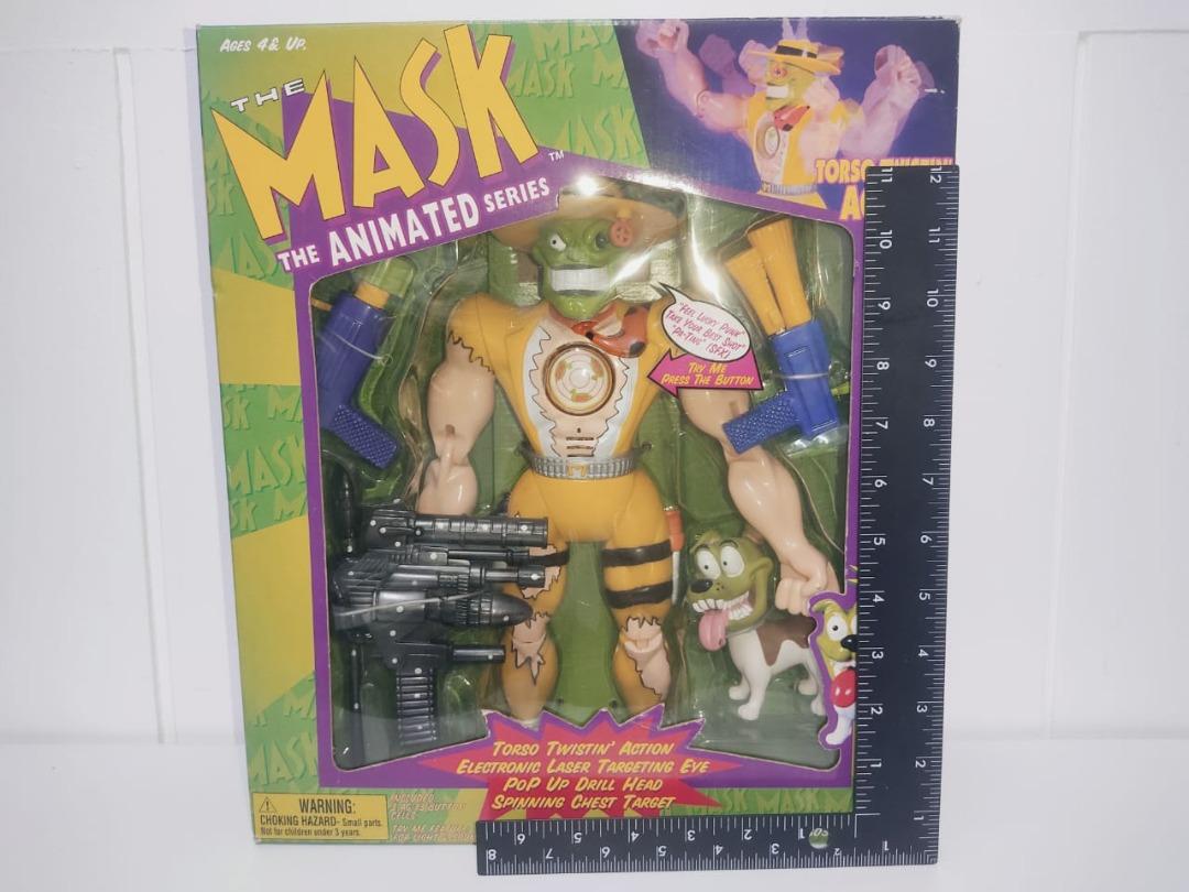 1997 THE MASK, THE ANIMATED SERIES - THE MASK WITH MILO MASK ACTION ...