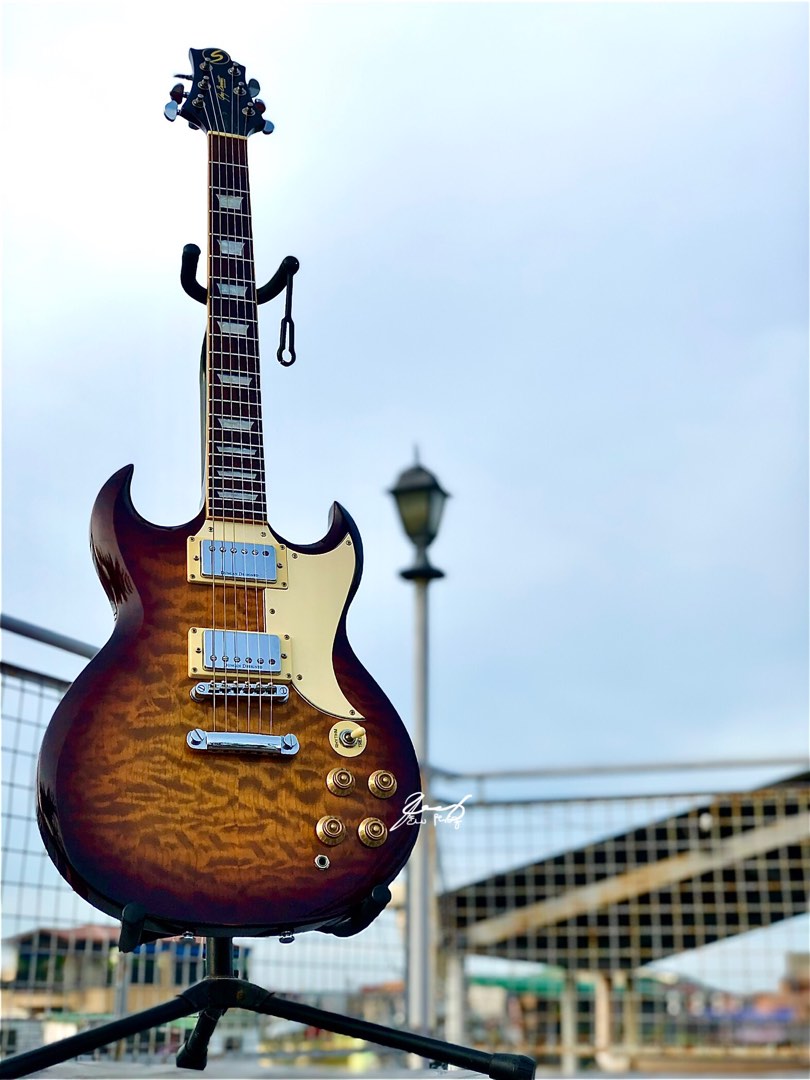 2006 Samick Greg Bennett Torino TR-2-VS SG type, SETNECK Electric ...