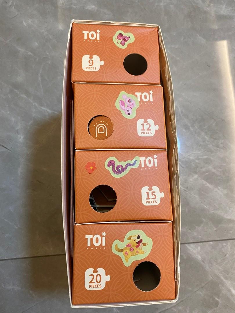 [4-in-1] TOI puzzle leveled Traditional Chinese Zodiac Animals, Hobbies ...