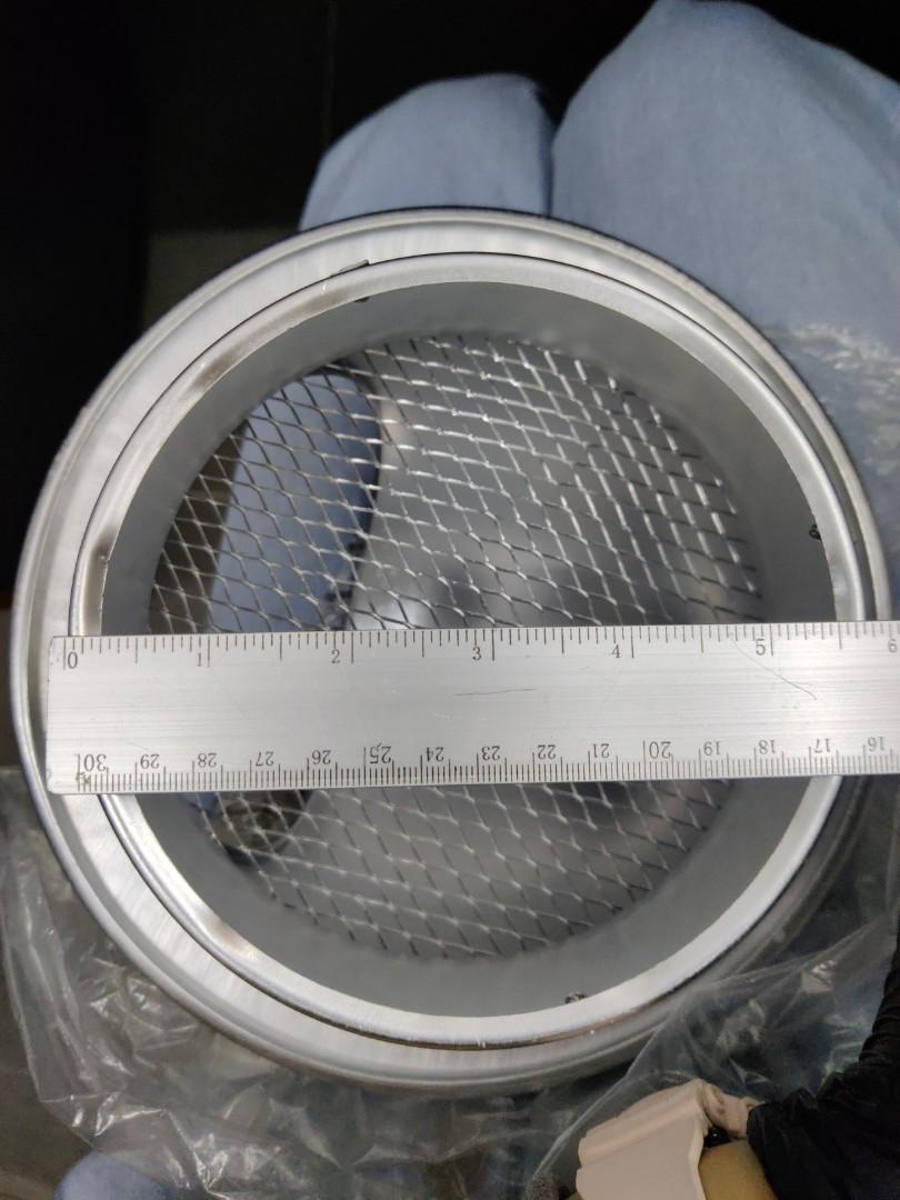 5.5" Stainless Steel Cooker Hood Ducting Cap, TV & Home Appliances ...