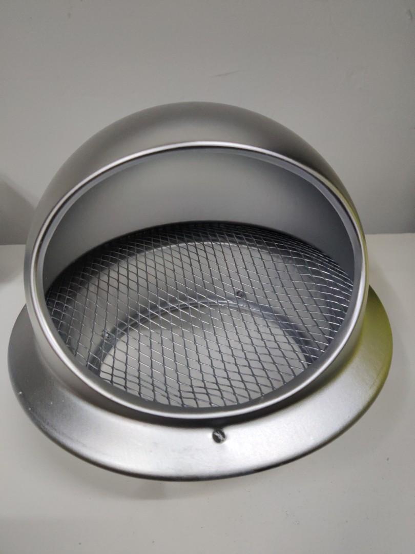 5.5" Stainless Steel Cooker Hood Ducting Cap, TV & Home Appliances ...