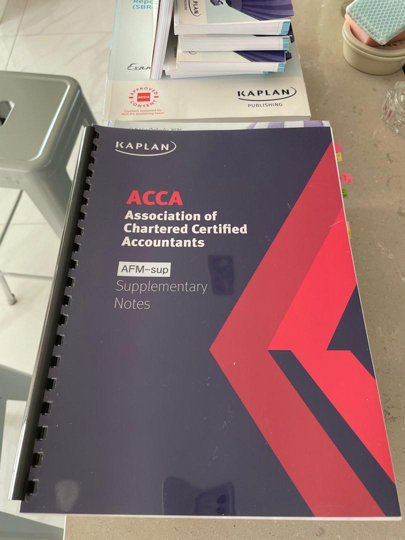 Acca textbook and exam kit, Hobbies & Toys, Books & Magazines ...