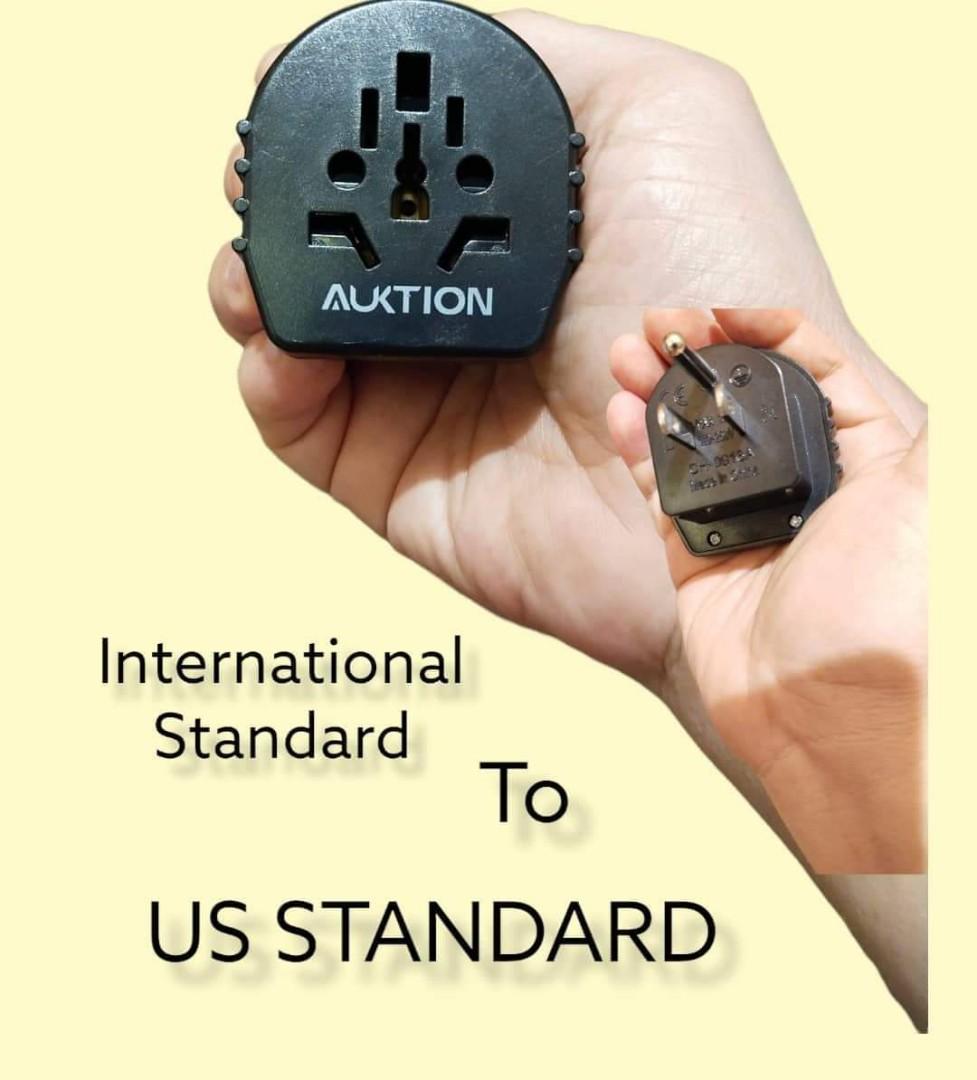 ADAPTER INTERNATIONAL STANDARD TO US STANDARD, TV & Home Appliances ...