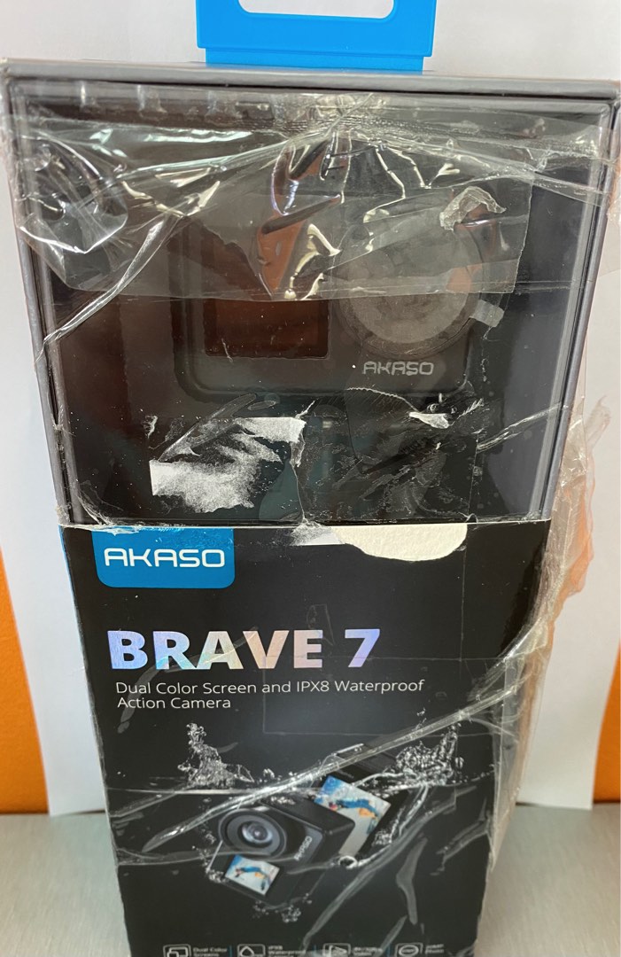 Akaso Brave 7 dual color screen and IPX8 waterproof action camera, 攝影器材, 相機 - Carousell