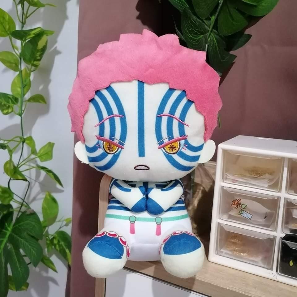 Akaza Anime Official Demon Slayer Banpresto Plush Stuffed toy, Hobbies ...
