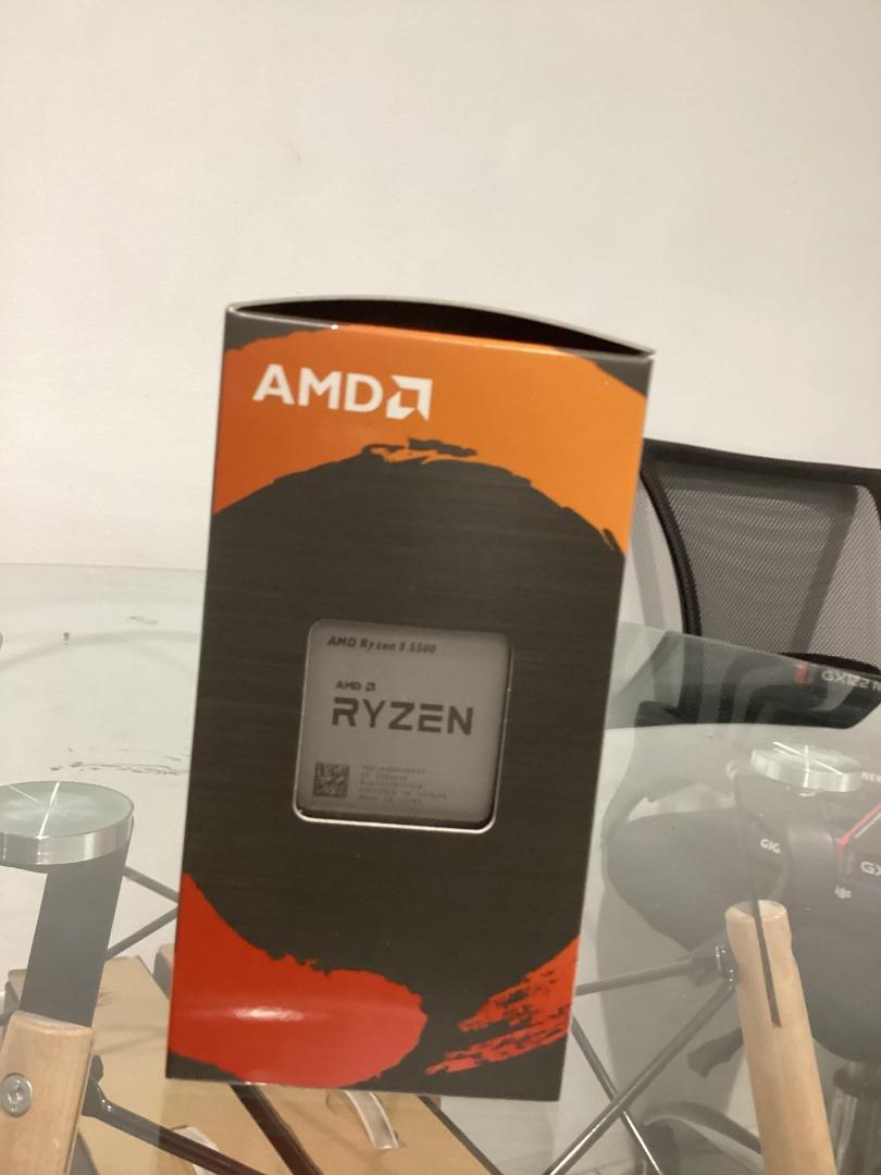 AMD Ryzen 5 5500 3.6Ghz 6 Cores 12 Threads 65W AM4 CPU, Computers & Tech, Parts & Accessories ...