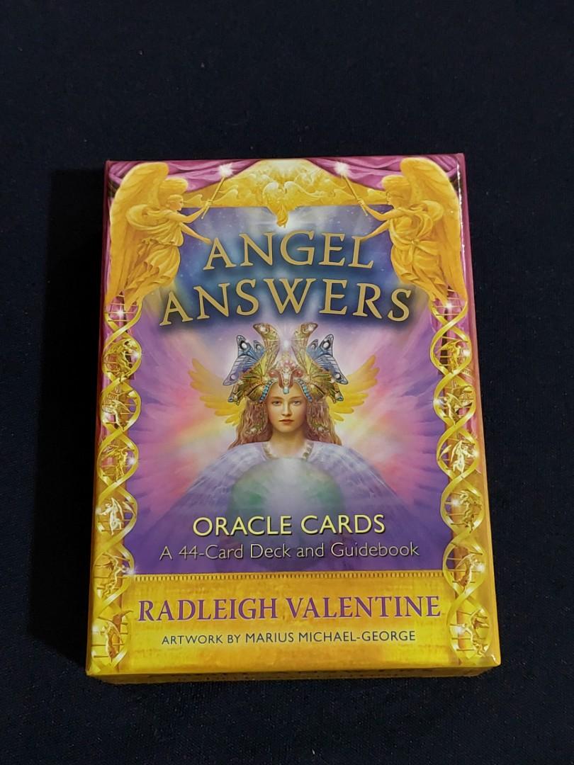Angel Answers Oracle Cards, Hobbies & Toys, Toys & Games on Carousell