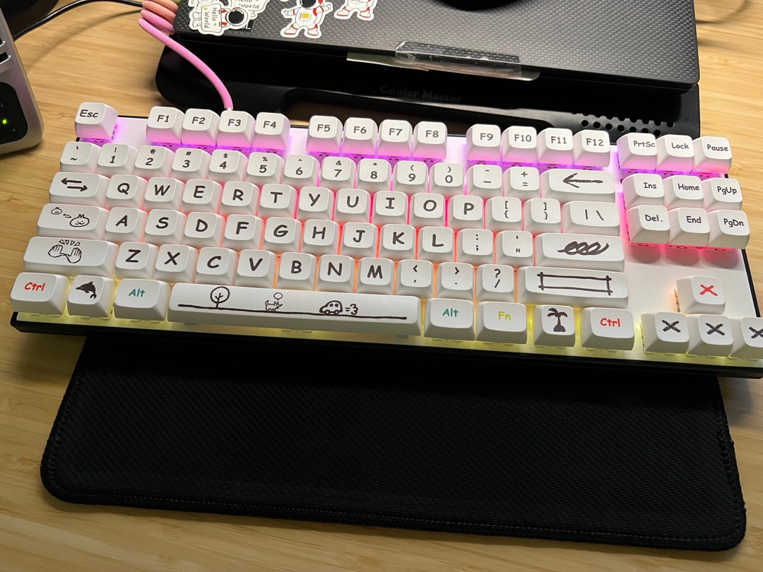 Another Graffiti artwork keycap XDA profile full set, Computers & Tech ...