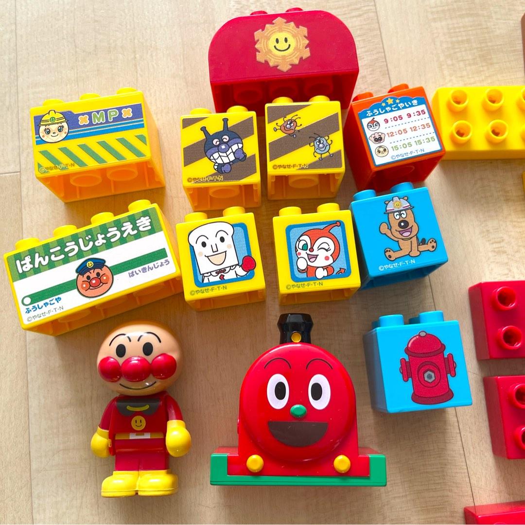 Anpanman Block Labo Set for age 3+ (lego duplo, train, bandai toys ...
