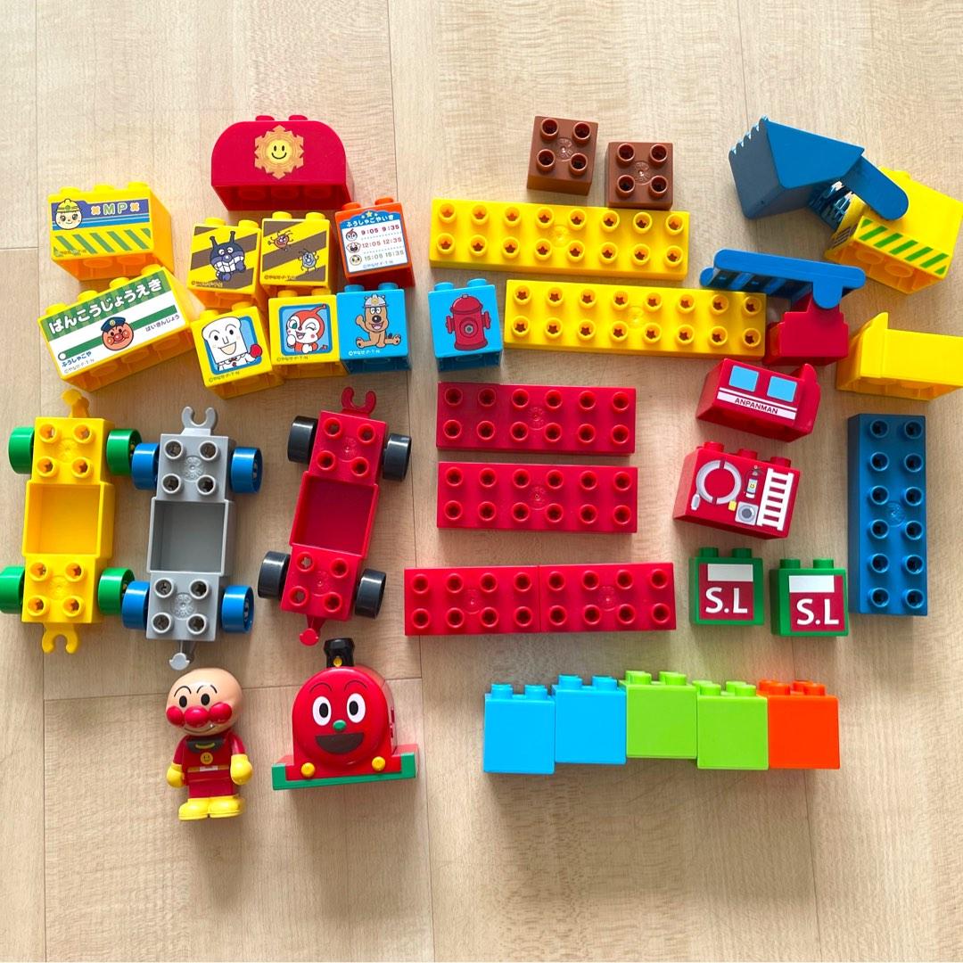 Anpanman Block Labo Set for age 3+ (lego duplo, train, bandai toys ...