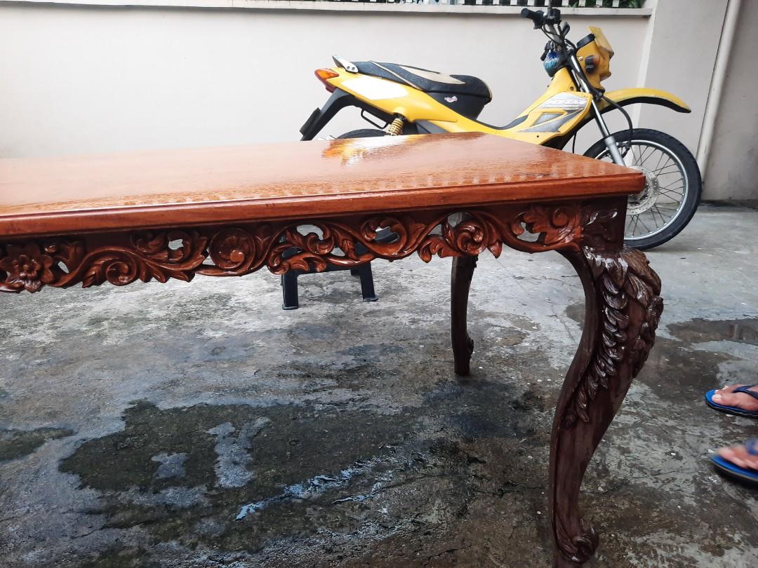 Antique 1 pc Narra Center table, Furniture & Home Living, Furniture ...