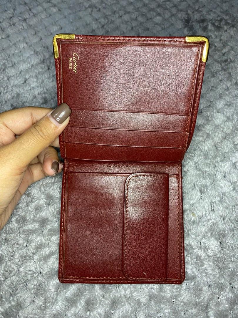 Authentic Cartier Bifold Wallet, Luxury, Bags & Wallets on Carousell