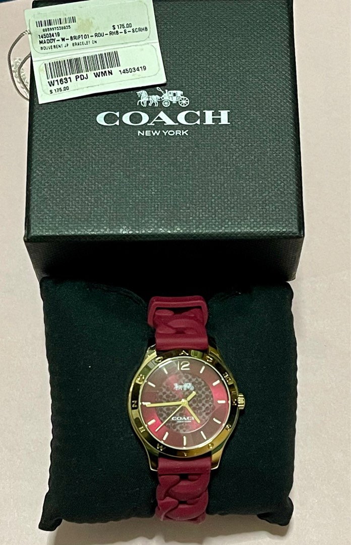 Authentic coach watch, Men's Fashion, Watches & Accessories, Watches on ...