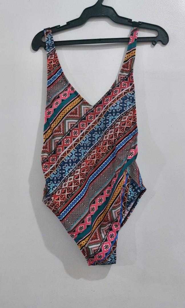 Aztec One piece Swimsuit, Women's Fashion, Swimwear, Bikinis ...