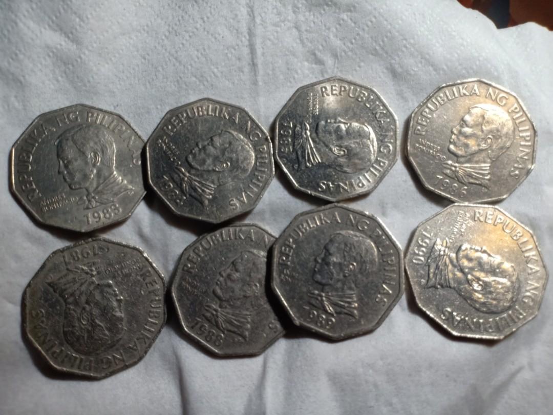 Big type 2 piso niyog set 1983-1990 400 per set, Hobbies & Toys ...