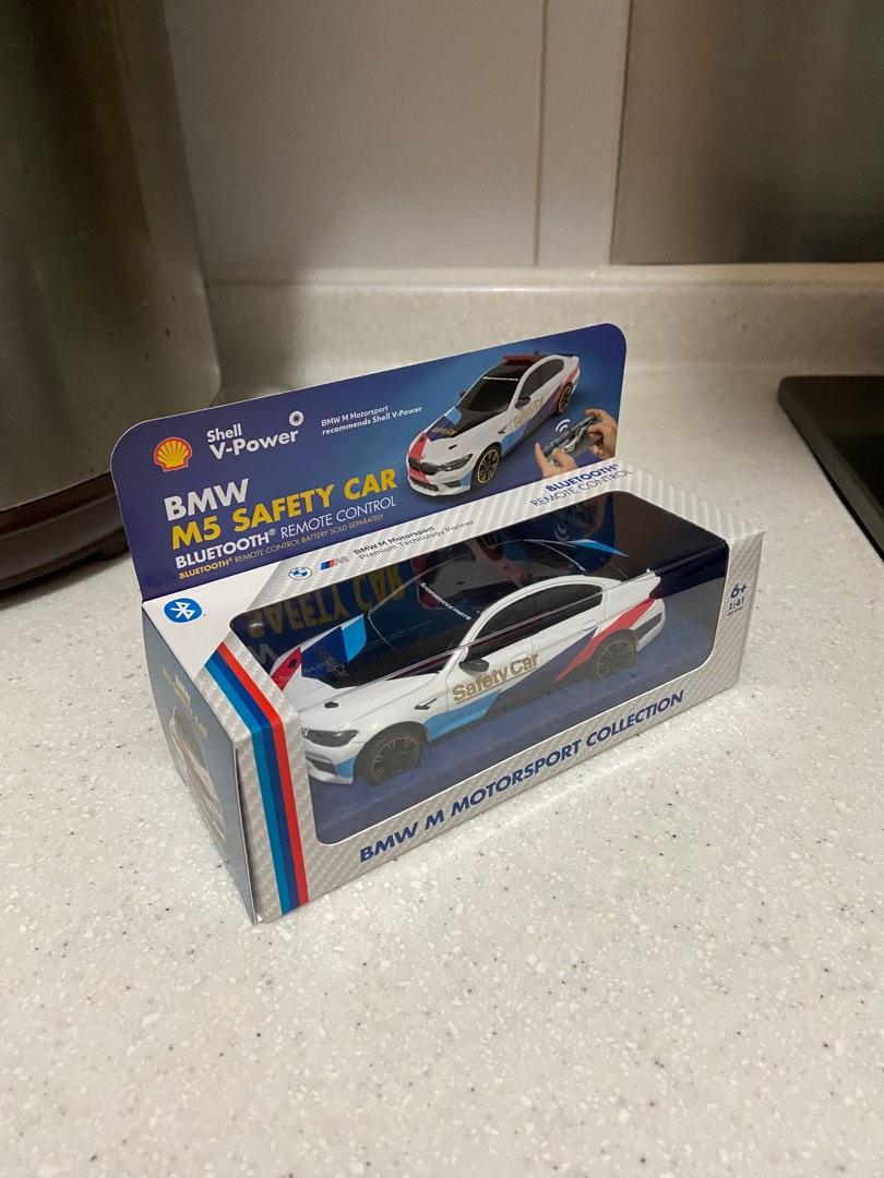 BMW M5 SAFETY CAR - SHELL X BMW 藍牙遙控賽車系列50周年珍藏版, 興趣及遊戲, 玩具 & 遊戲類 ...