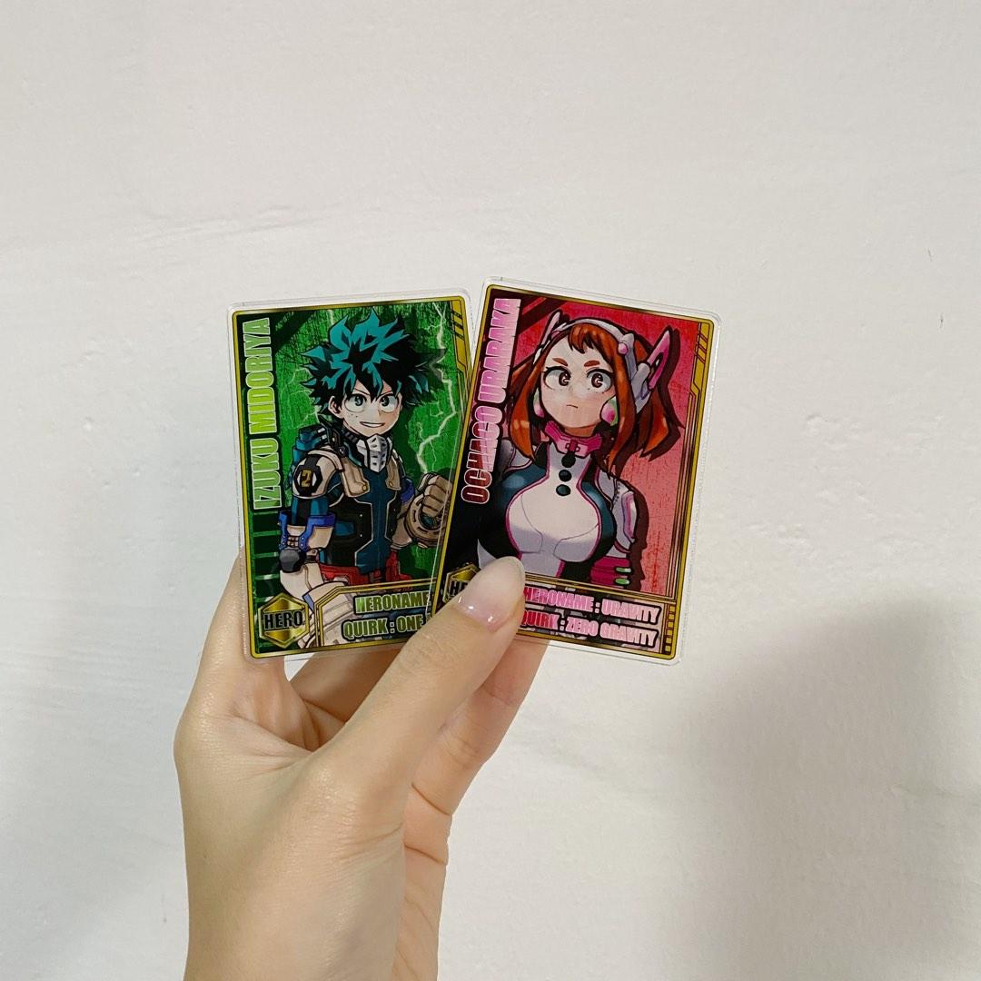 bnha/mha status cards, Hobbies & Toys, Memorabilia & Collectibles, J ...