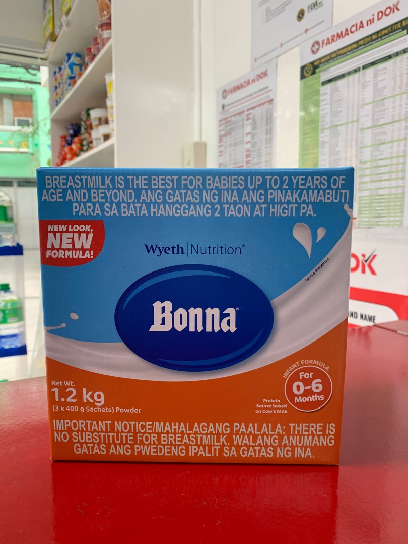BONNA INF MILK 0-6MOS 1.2KG, Food & Drinks, Other Food & Drinks on ...