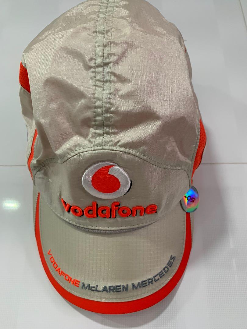 Brand New Vodafone McLaren Mercedes Cap - Lightweight, Men's Fashion ...