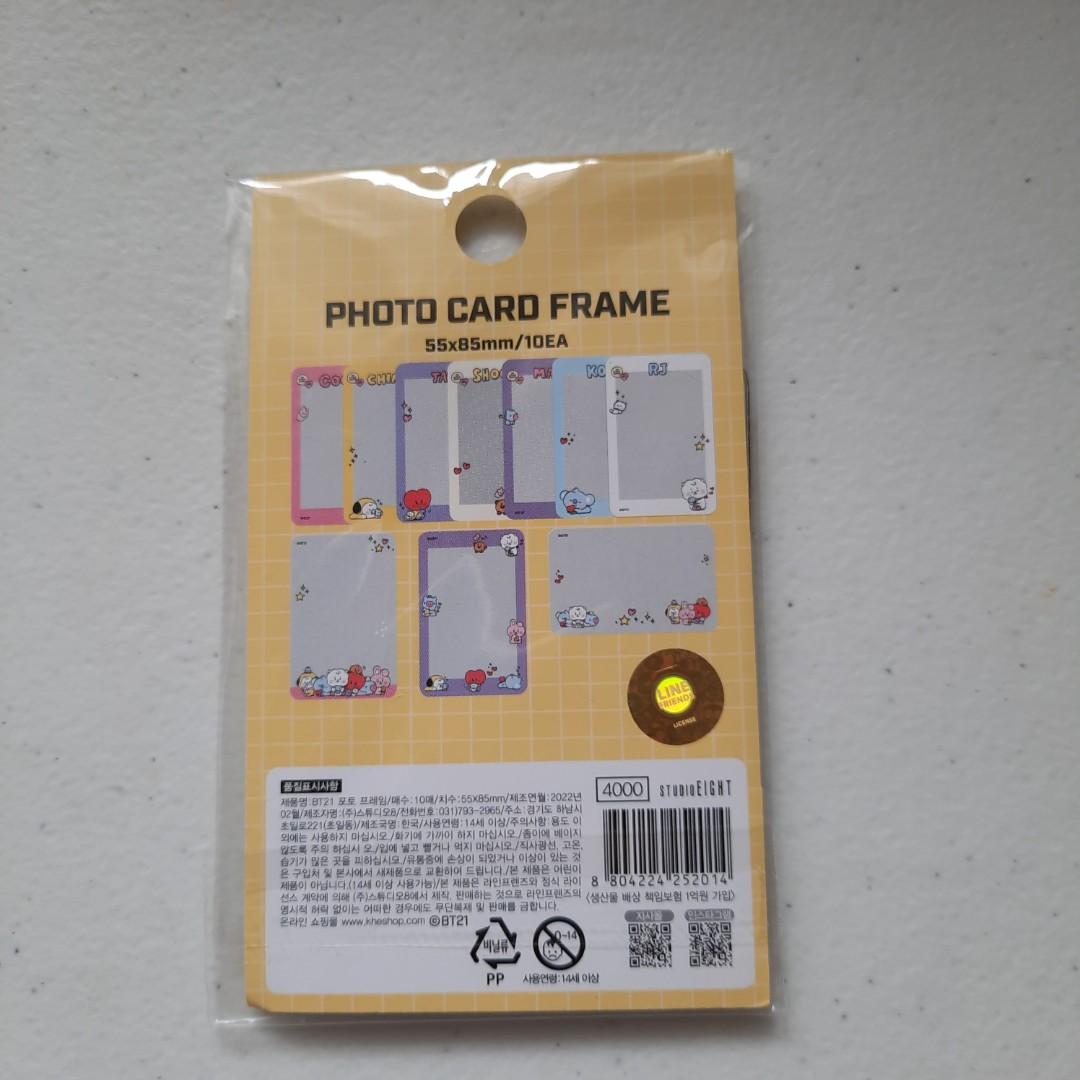 BT21 MININI PHOTOCARD FRAME SEALED, Hobbies & Toys, Memorabilia ...