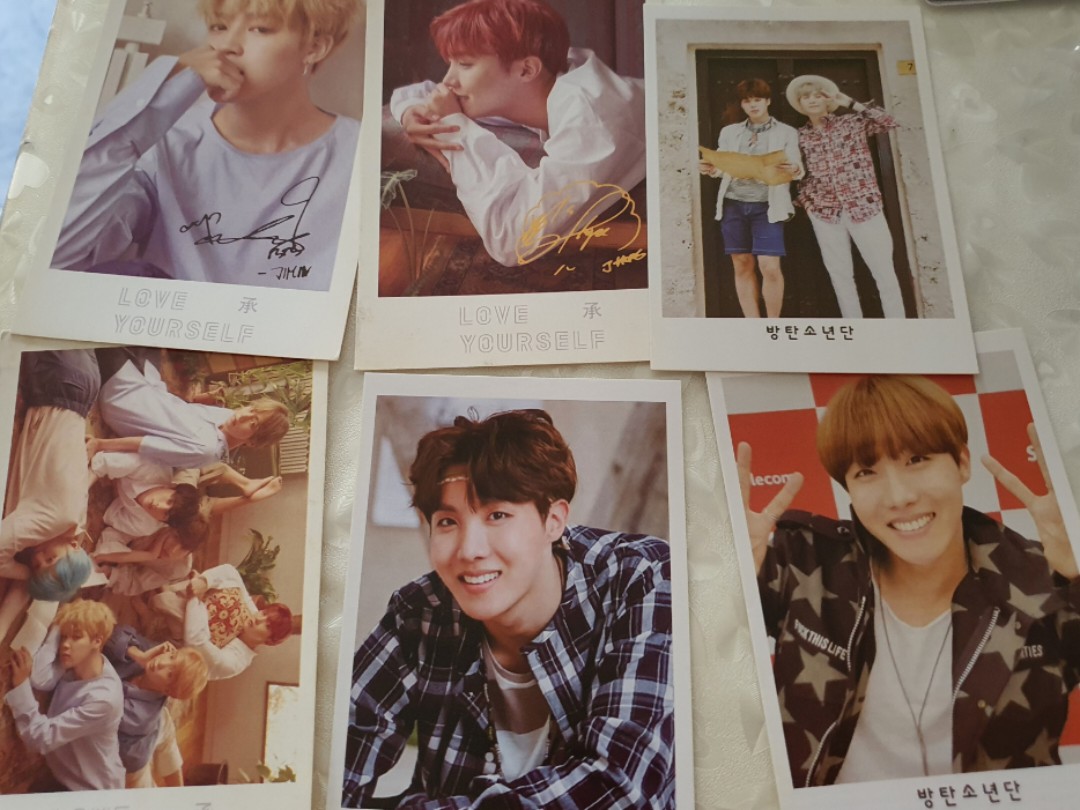 BTS postcards, Hobbies & Toys, Memorabilia & Collectibles, K-Wave on ...