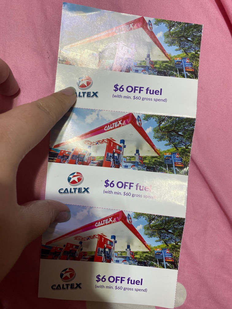 Caltex fuel voucher, Tickets & Vouchers, Vouchers on Carousell