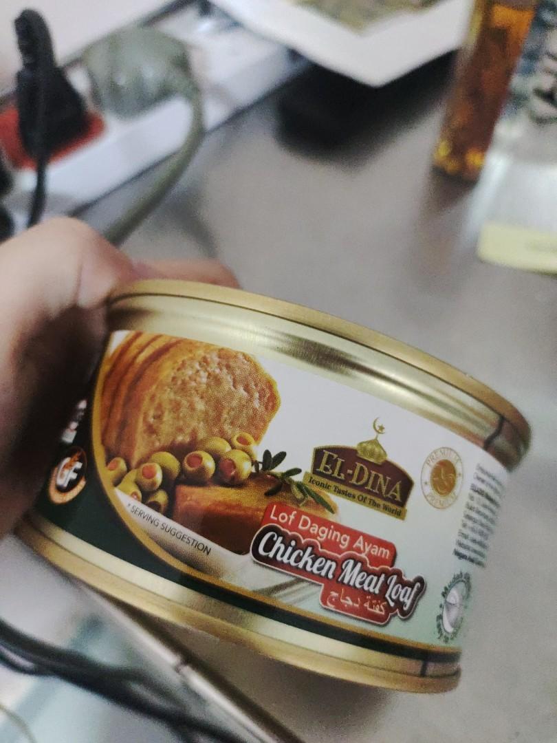 Canned chicken meat loaf, Food & Drinks, Packaged & Instant Food on ...