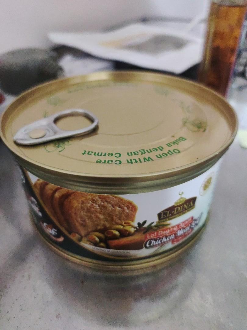 Canned chicken meat loaf, Food & Drinks, Packaged & Instant Food on ...