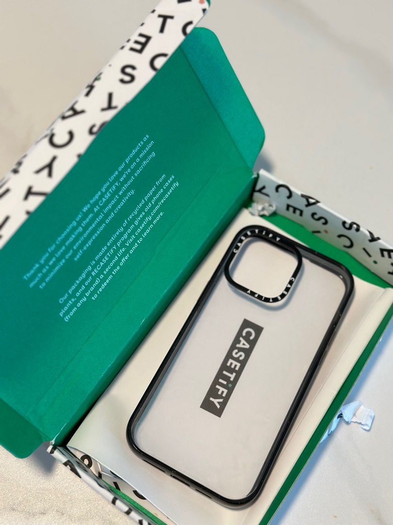 Casetify IPhone 14 Pro Max Impact Case Black, Mobile Phones & Gadgets, Mobile & Gadget ...