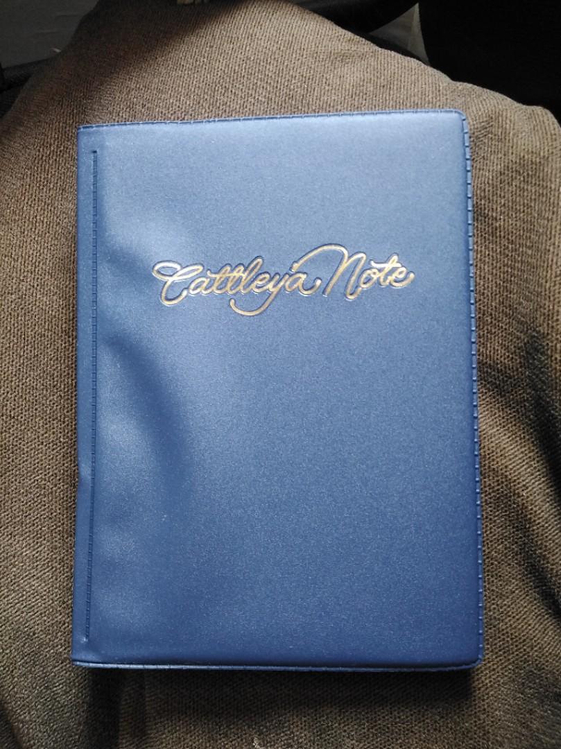 CATTLEYA BINDER NOTEBOOK, Hobbies & Toys, Stationary & Craft ...
