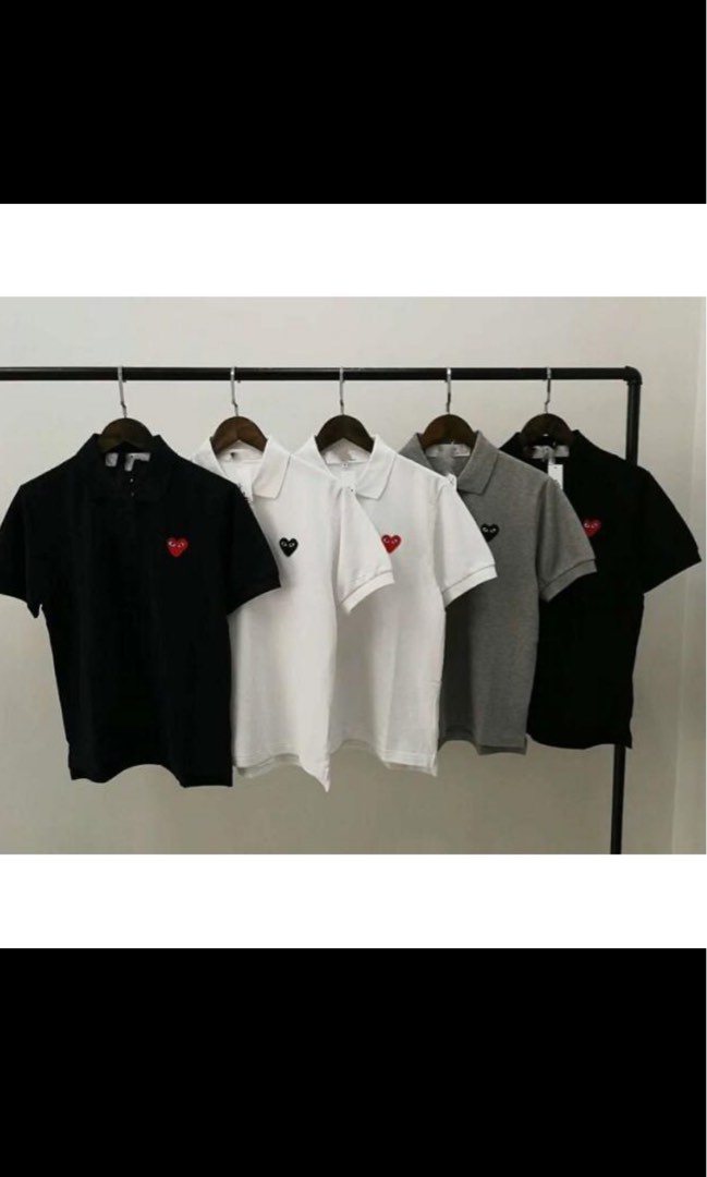 CDG Polo shirt, Men's Fashion, Tops & Sets, Tshirts & Polo Shirts on ...