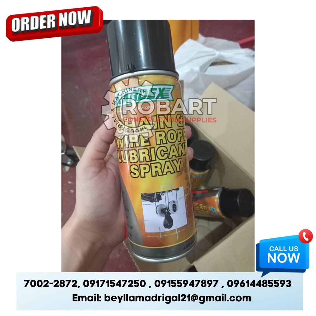 Chain & Wire Rope Lubricant Spray, Commercial & Industrial ...