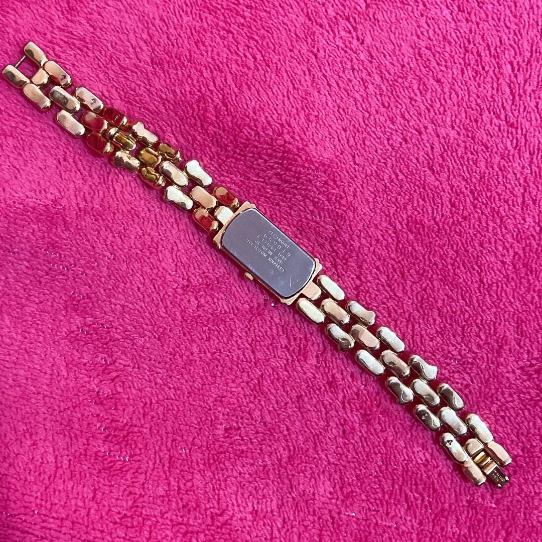 Citizen Elegance MOP Dial Gold Watch, Women's Fashion, Watches ...