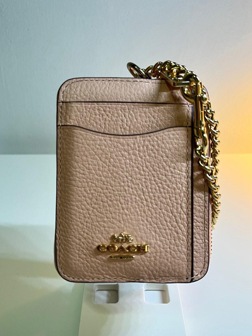 Coach Zip Card Case Wallet, Women's Fashion, Bags & Wallets, Wallets ...
