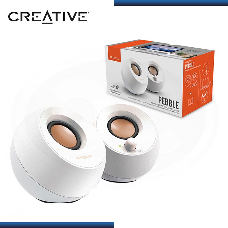 Creative Pebble V2 white, Audio, Soundbars, Speakers & Amplifiers on ...