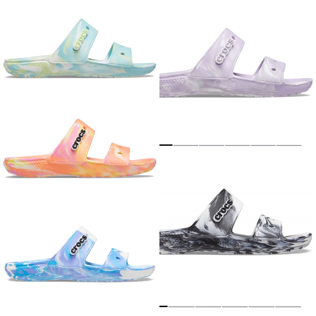 Crocs Marble Sandals (order from store!), Women's Fashion, Footwear ...