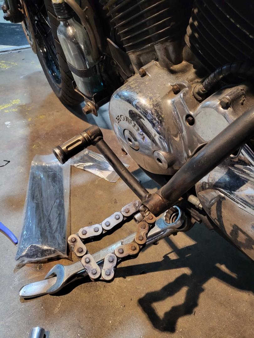 Custom Footrest, Motorcycles, Motorcycle Accessories on Carousell