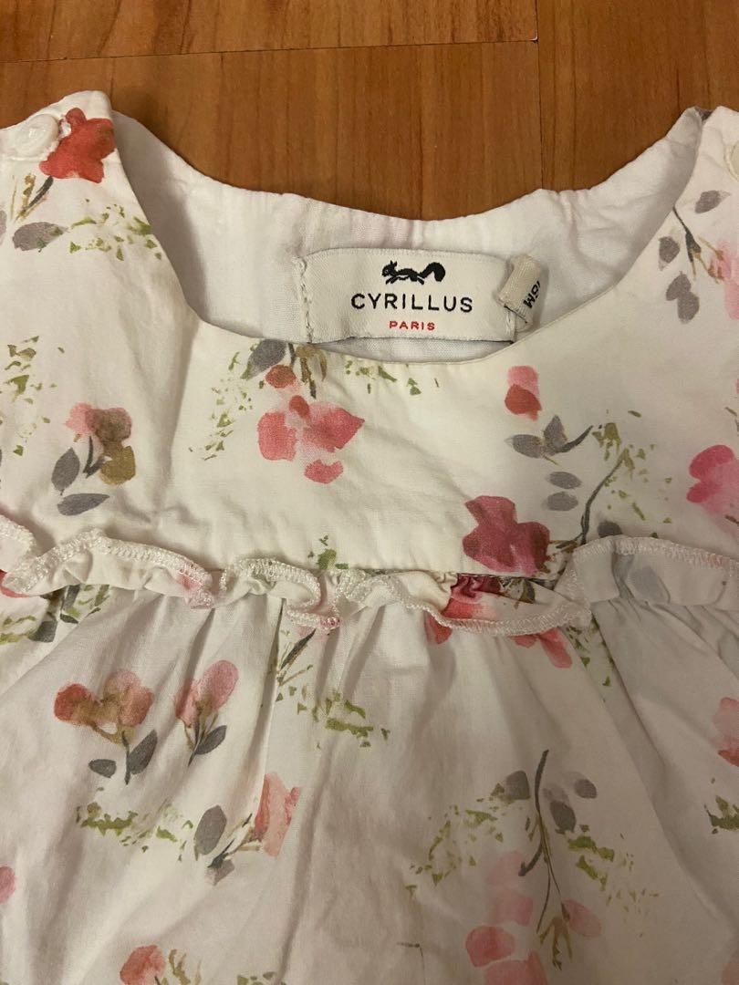 Cyrillus Paris floral baby dress, Babies & Kids, Babies & Kids Fashion ...