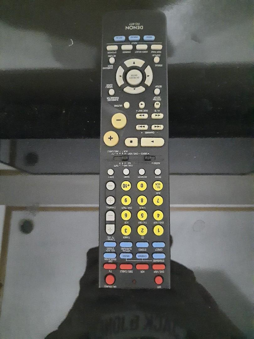 DENON RC977 ( Original Remote Control for AVR ), Audio, Other Audio ...