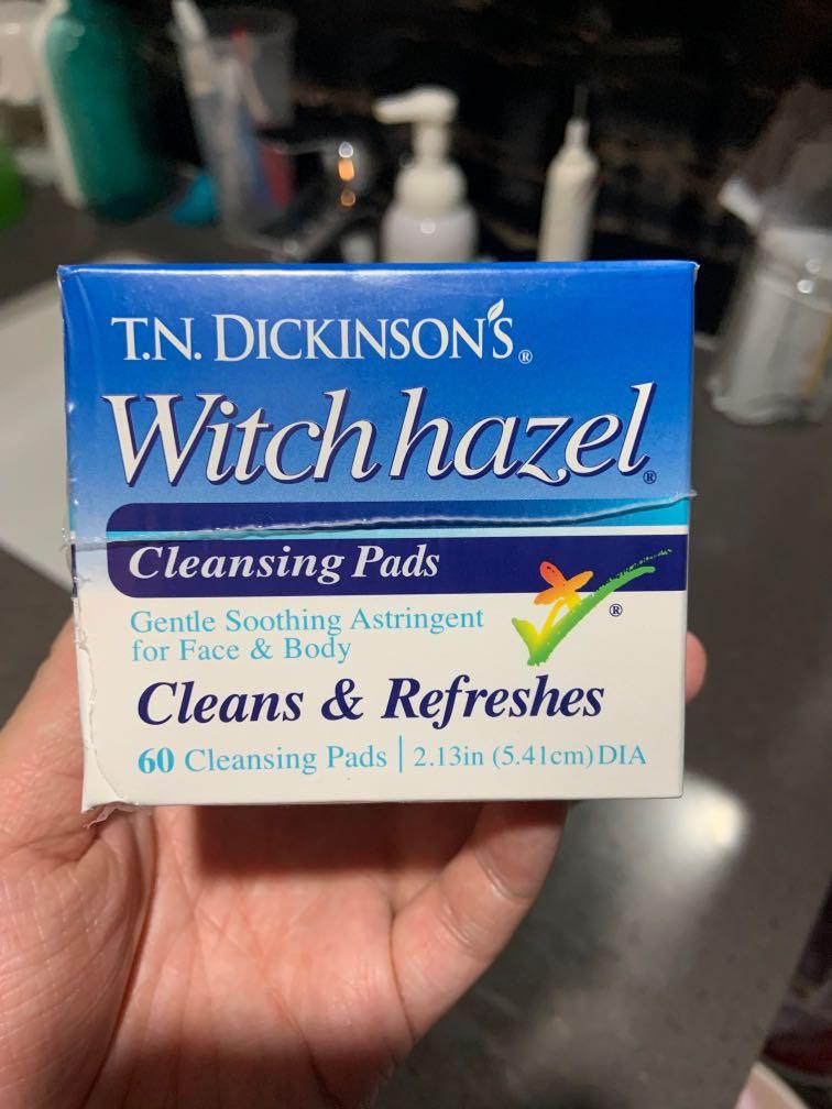 Dickinson's Witch Hazel Pads, 60 PC, Beauty & Personal Care, Face, Face ...