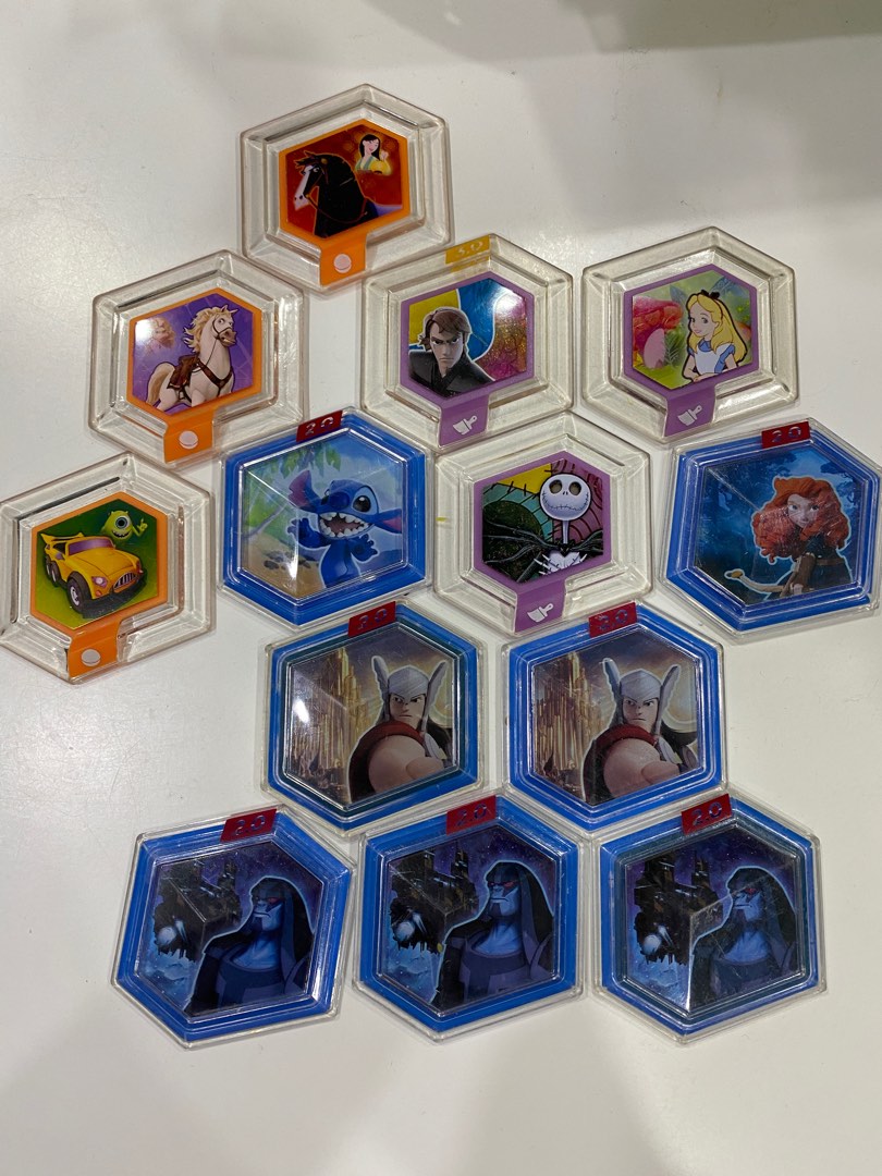 Disney infinity power plates, Hobbies & Toys, Toys & Games on Carousell