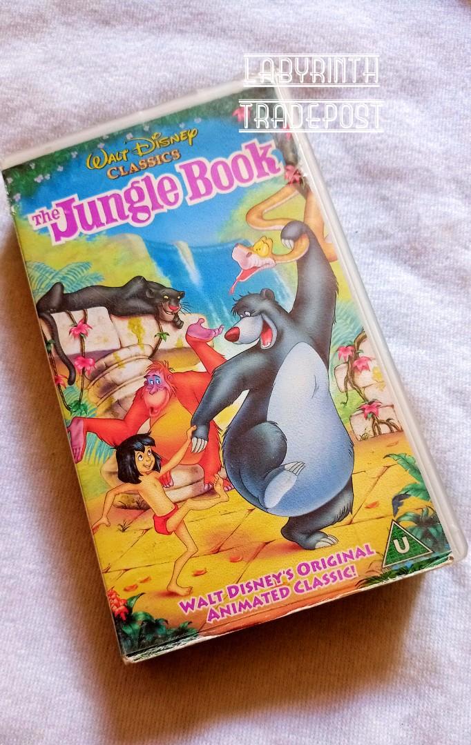 DISNEY VHS TAPE BUNDLE - Vintage Disney Classics Animation Set - 8 pcs ...