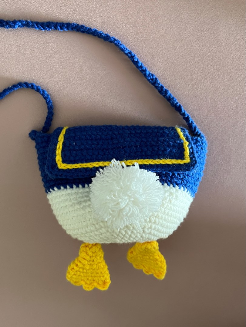 Donald Duck cross body mini sling bag, Hobbies & Toys, Stationery ...