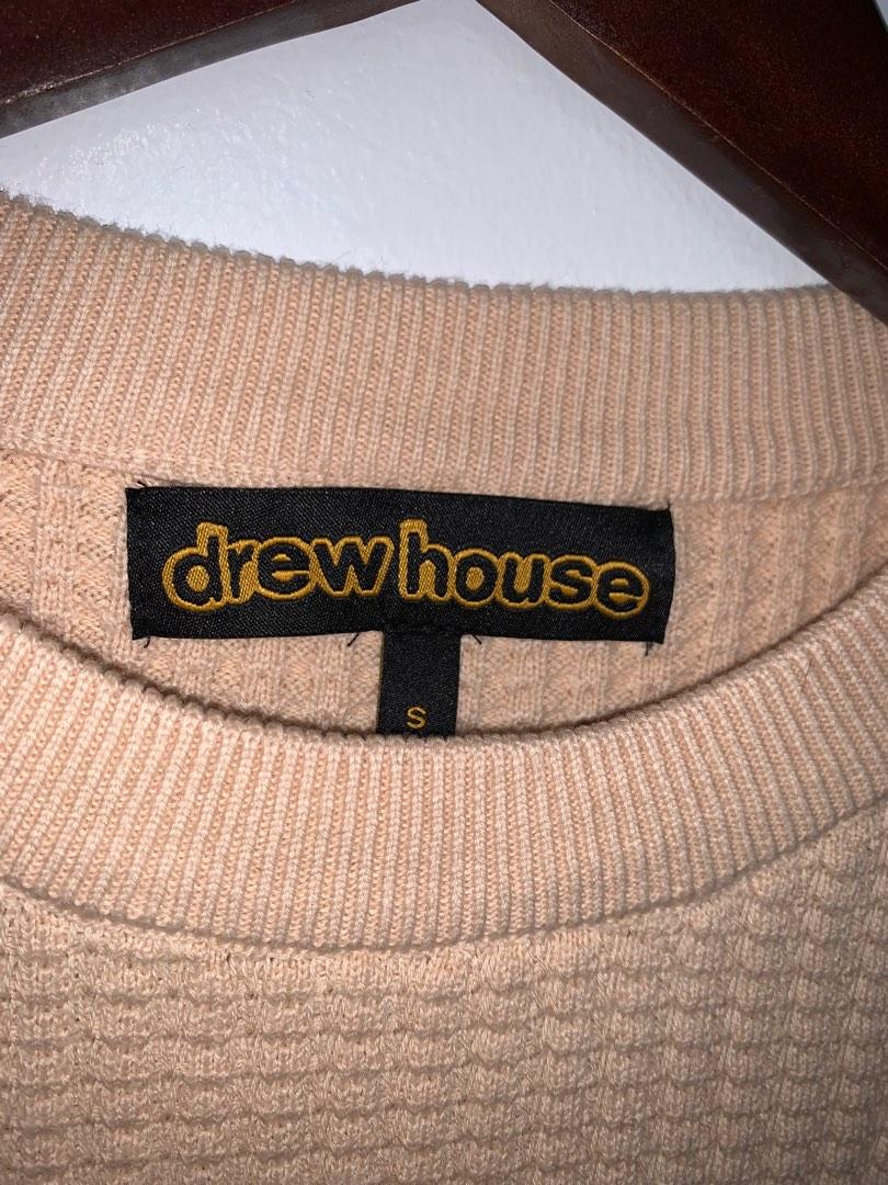 Drew House Mascot Waffle Wool Sweater, Men's Fashion, Tops & Sets ...