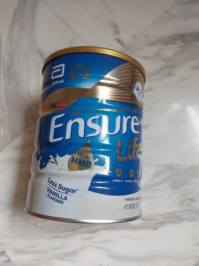 Ensure life 850g Vanilla, Health & Nutrition, Health Supplements ...