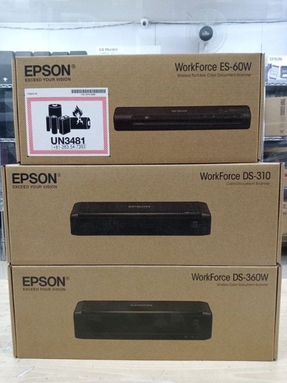 Epson DS-360W Wi-Fi Portable Sheet-fed Document Scanner for SALE ...